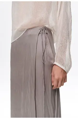 Bimba Y Lola Fluid Ankle Length Skort