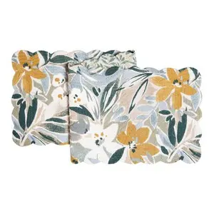 C&F HOME Joelle Table Runner 14" X 51" - Blue