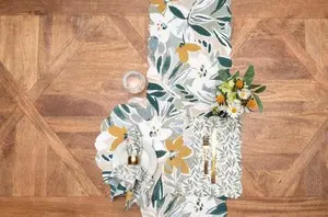 C&F HOME Joelle Table Runner 14" X 51"