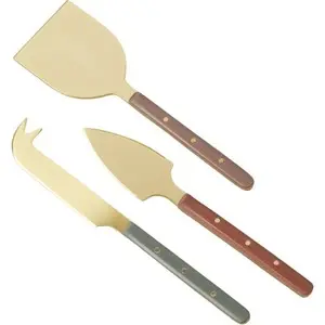 BE HOME Billie Cheese Set - Gold