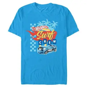 HOT WHEELS Surf Crew Vintage Sign Short Sleeve Graphic T-shirt - Sapphire