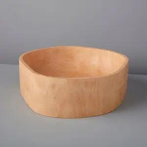 BE HOME Wood Bowl