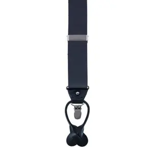 ASCENTIX Classic Stretch Convertible Suspenders - Gray
