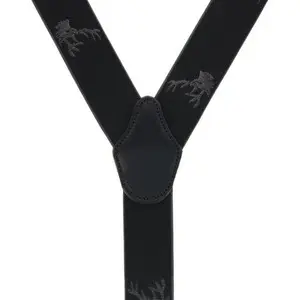 ASCENTIX Stag Head Clip-end Suspenders