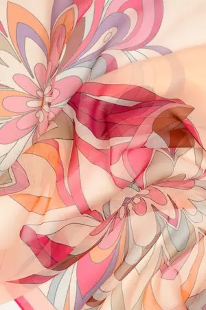 ELIZABETTA Lianalong Silk Scarf For - Pink