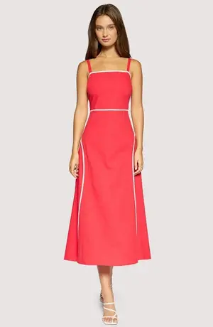 LOST + WANDER Saffron Muse Maxi Sundress