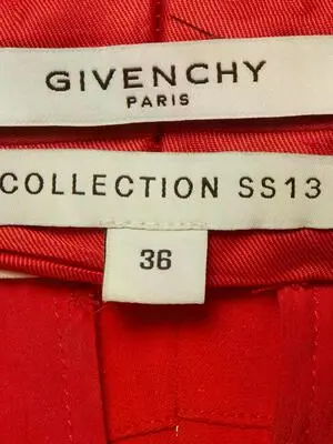 Givenchy Satin-trim Crepe Trousers