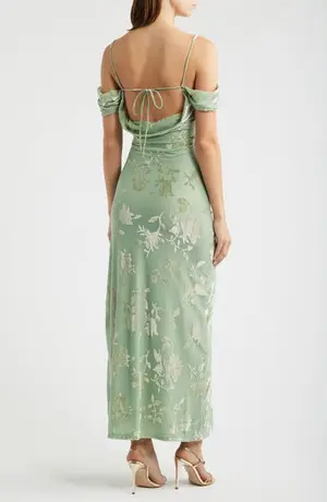 Princess Polly Green Gables Maxi Dress - Sage