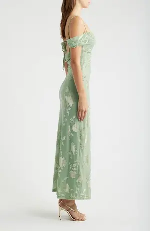 Princess Polly Green Gables Maxi Dress