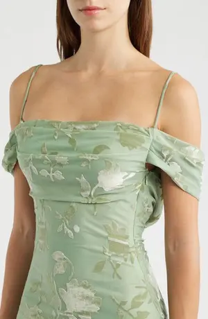 Princess Polly Green Gables Maxi Dress
