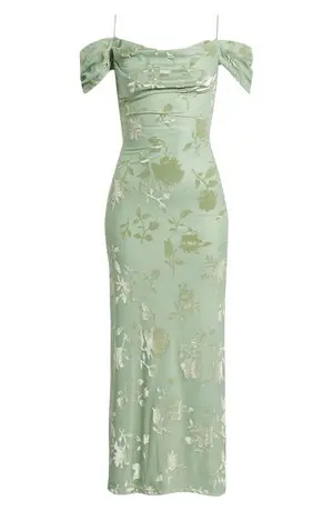 Princess Polly Green Gables Maxi Dress
