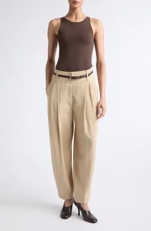 TOTEME Classic Compact Knit Tank - Walnut