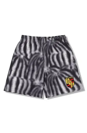 PLEASURES Marble Active Shorts - Grey