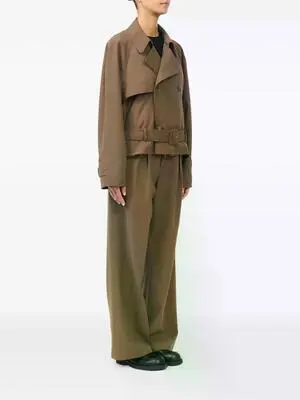 MAISON MARGIELA Belted Wool Blend Jacket