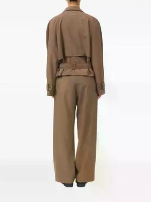 MAISON MARGIELA Belted Wool Blend Jacket
