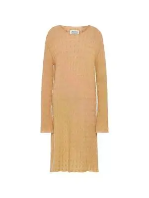 MAISON MARGIELA Cable-stitch Knitted Dress