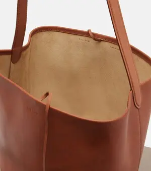 THE ROW N/s Park Large Leather Tote Bag