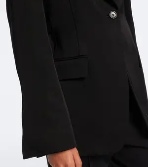 Sportmax Single-breasted Blazer - Black