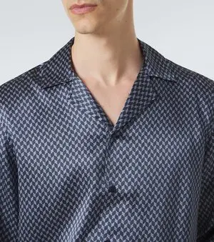Frescobol Carioca Safra Silk Shirt