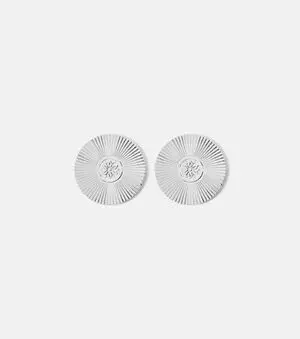 Christofle Malmaison Set Of 2 -plated Coasters - Silver