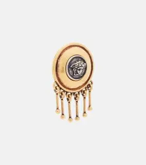 Versace Medusa Medallion Dangle Earrings