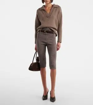 Magda Butrym Cashmere Polo Sweater