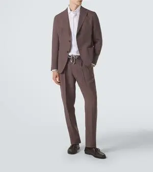 Eleventy Single-breasted Suit - Brown