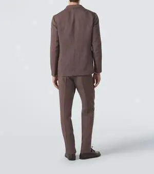 Eleventy Single-breasted Suit - Brown