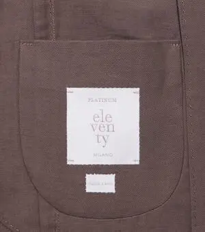 Eleventy Single-breasted Suit - Brown