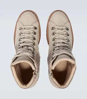 Eleventy Suede Lace-up Boots