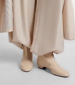 HERBERT LEVINE Leather Ankle Boots