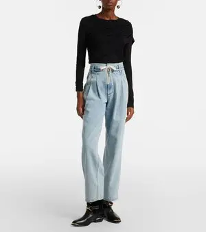 MARANT ETOILE Ilsa Straight Jeans