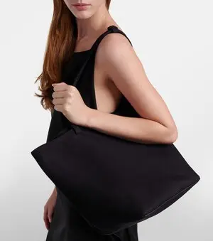 THE ROW Park Three Suede Tote Bag