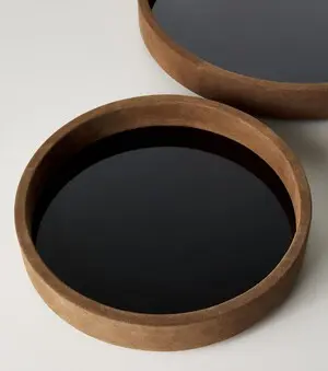MICHAEL VERHEYDEN Michaël Verheyden Small Suede-trimmed Decorative Tray