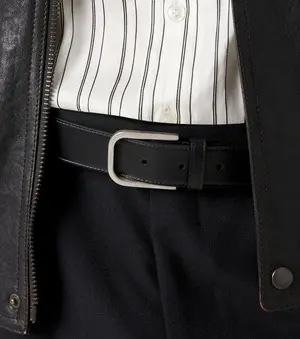 Saint Laurent Leather Belt