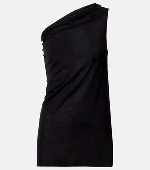 Rick Owens Athena One-shoulder Top