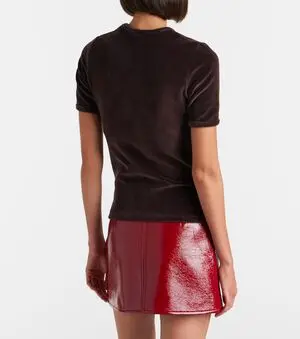 COURREGES Courrèges Velvet T-shirt