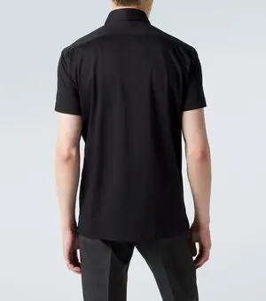 Kiton Cotton Polo Shirt - Black