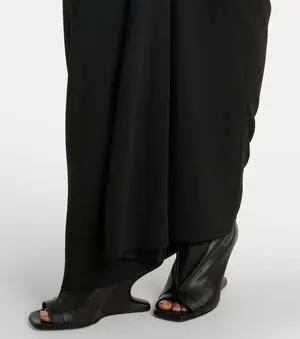 Rick Owens Strutter Gathered Maxi Dress