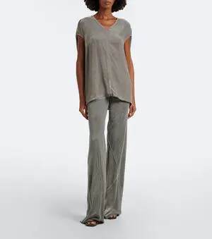Rick Owens Velvet Top - Grey