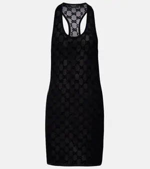 Gucci Gg Crêpe Minidress
