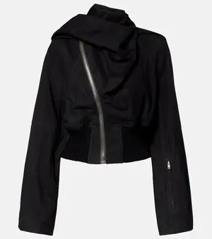 Rick Owens Leather Flight Jacket