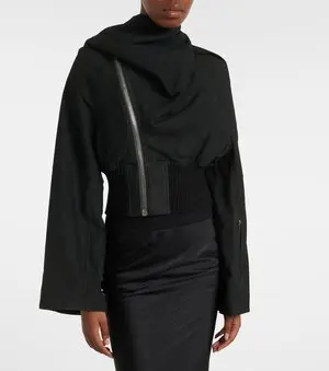 Rick Owens Leather Flight Jacket