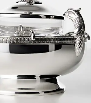 Christofle Malmaison -plated Caviar Serving Set