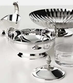 Christofle Malmaison -plated Caviar Serving Set