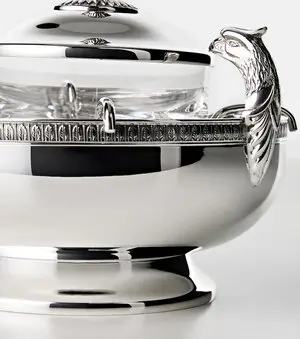 Christofle Malmaison -plated Caviar Serving Set