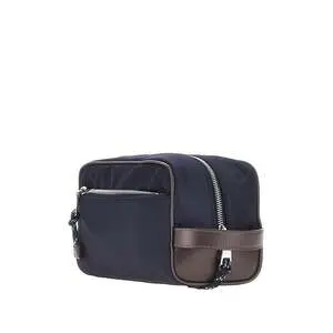 Prada Leather And Re-nylon 'speedrock' Pouch