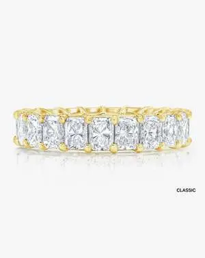 Ring Concierge Radiant Diamond Eternity Band - One-color
