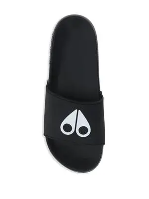 Moose Knuckles Logo Icon Sport Slides