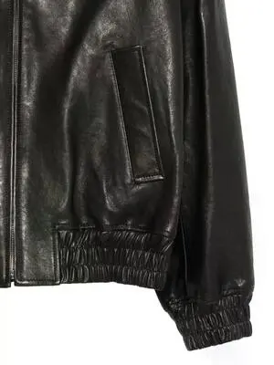 Valentino Garavani Leather Zip-up Jacket